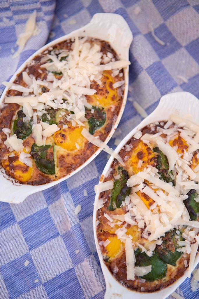 Tip van de chef, gegratineerde patisson | Herman den Blijker